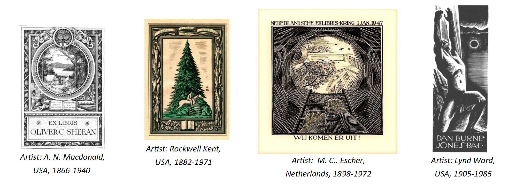 The American Society of Bookplate Collectors & Designers